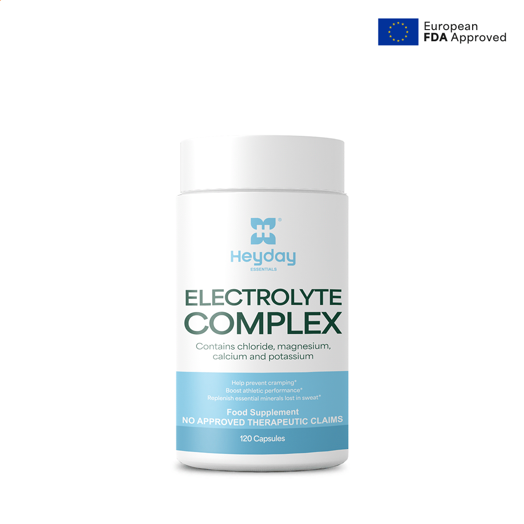 Heyday Essentials Electrolyte Complex: Combat Cramps & Boost ...