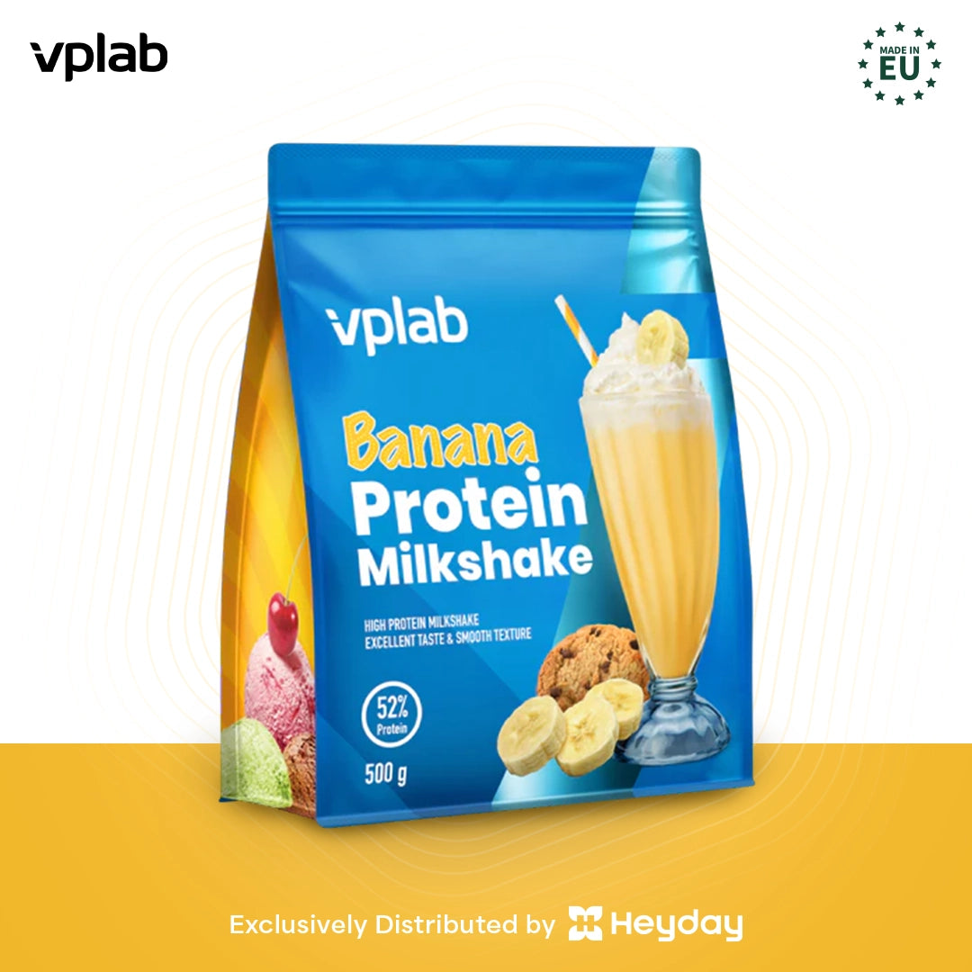 VPLab Protein Milkshake Banana (500g) | High-Protein Drink – Heyday ...