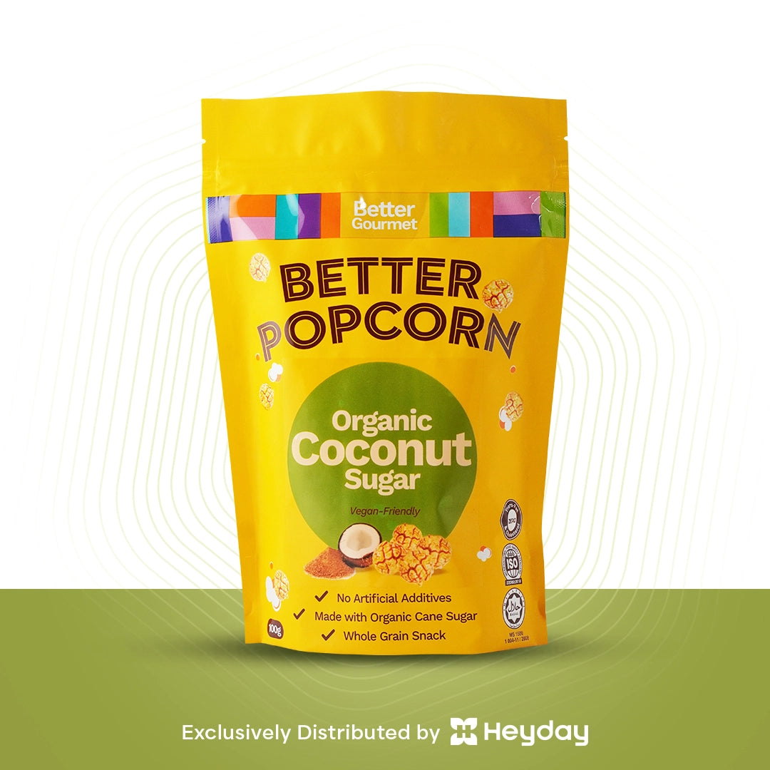 Coconut Sugar Popcorn | Better Gourmet – Heyday Philippines