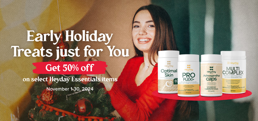 Natural Health & Wellness Products | Organic Supplements Store – Heyday ...