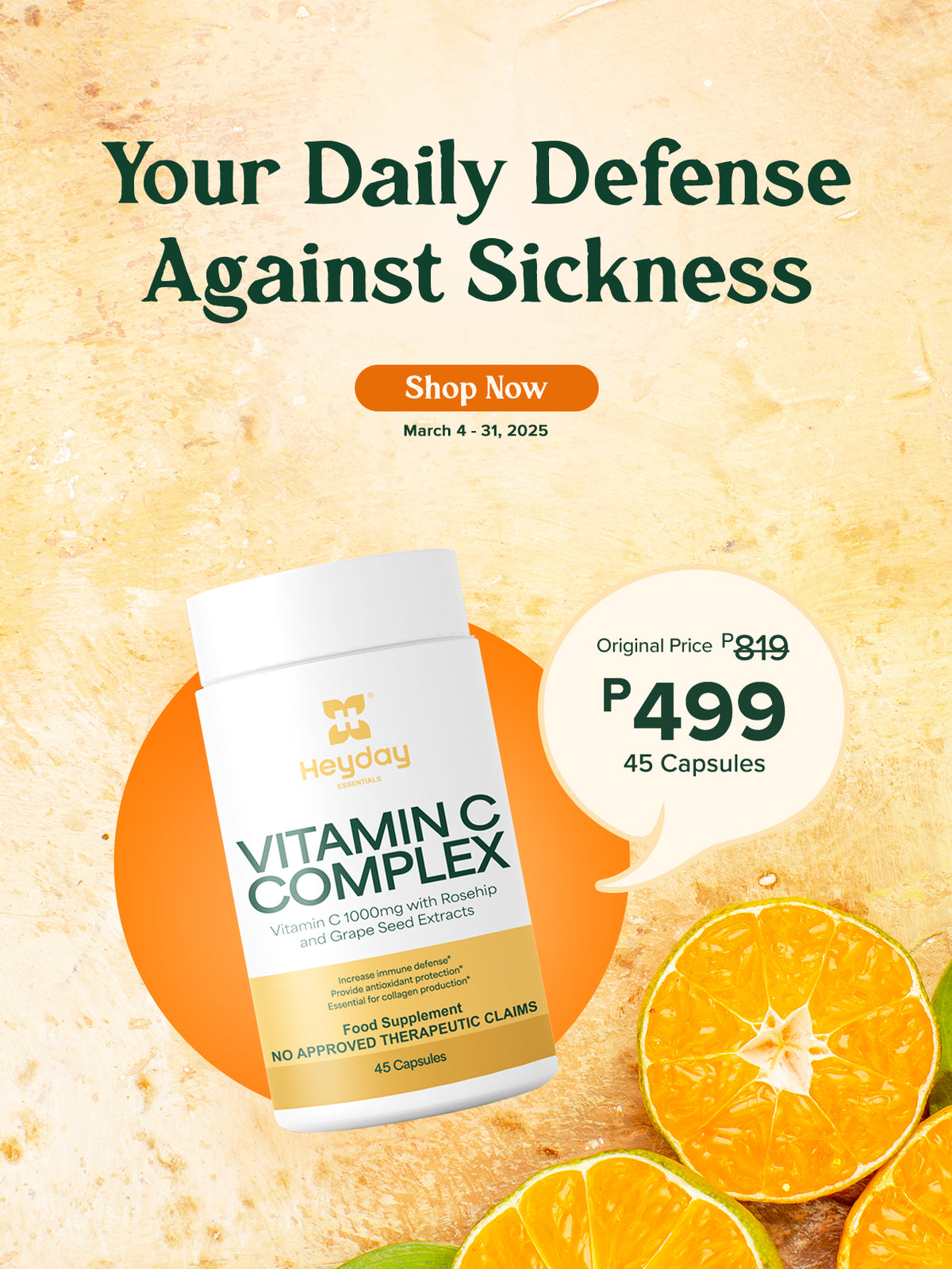 Natural Health & Wellness Products | Organic Supplements Store – Heyday Philippines