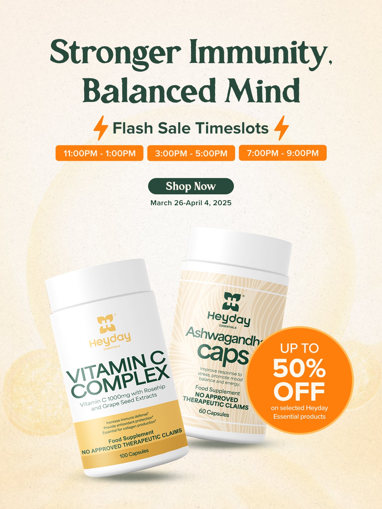 Natural Health & Wellness Products | Organic Supplements Store – Heyday ...