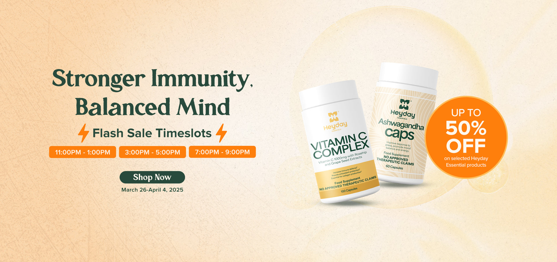 Natural Health & Wellness Products | Organic Supplements Store – Heyday ...