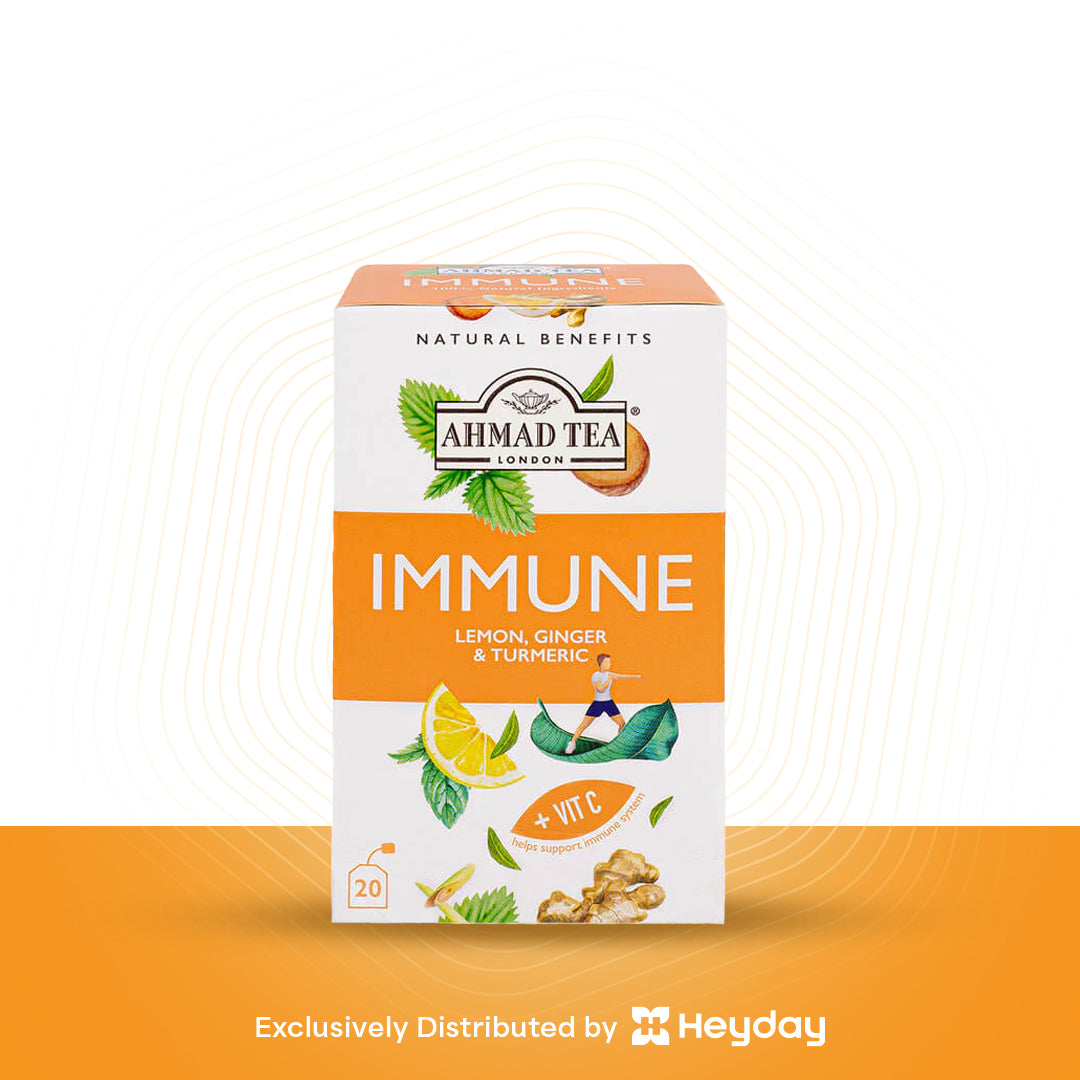 Ahmad Immune Lemon, Ginger & Turmeric Tea | Heyday Philippines
