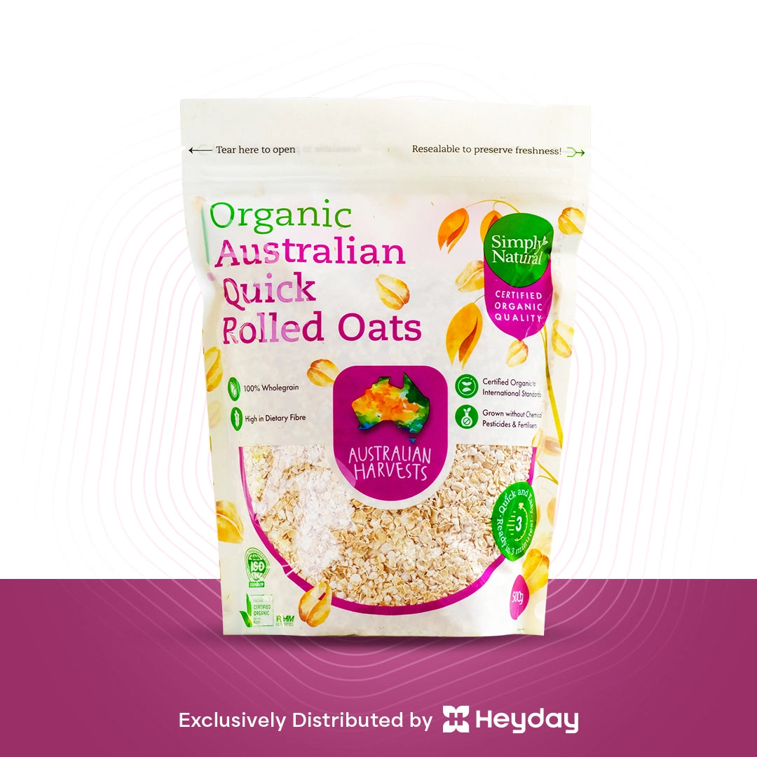Organic Quick Rolled Oat | Simply Natural PH – Heyday Philippines