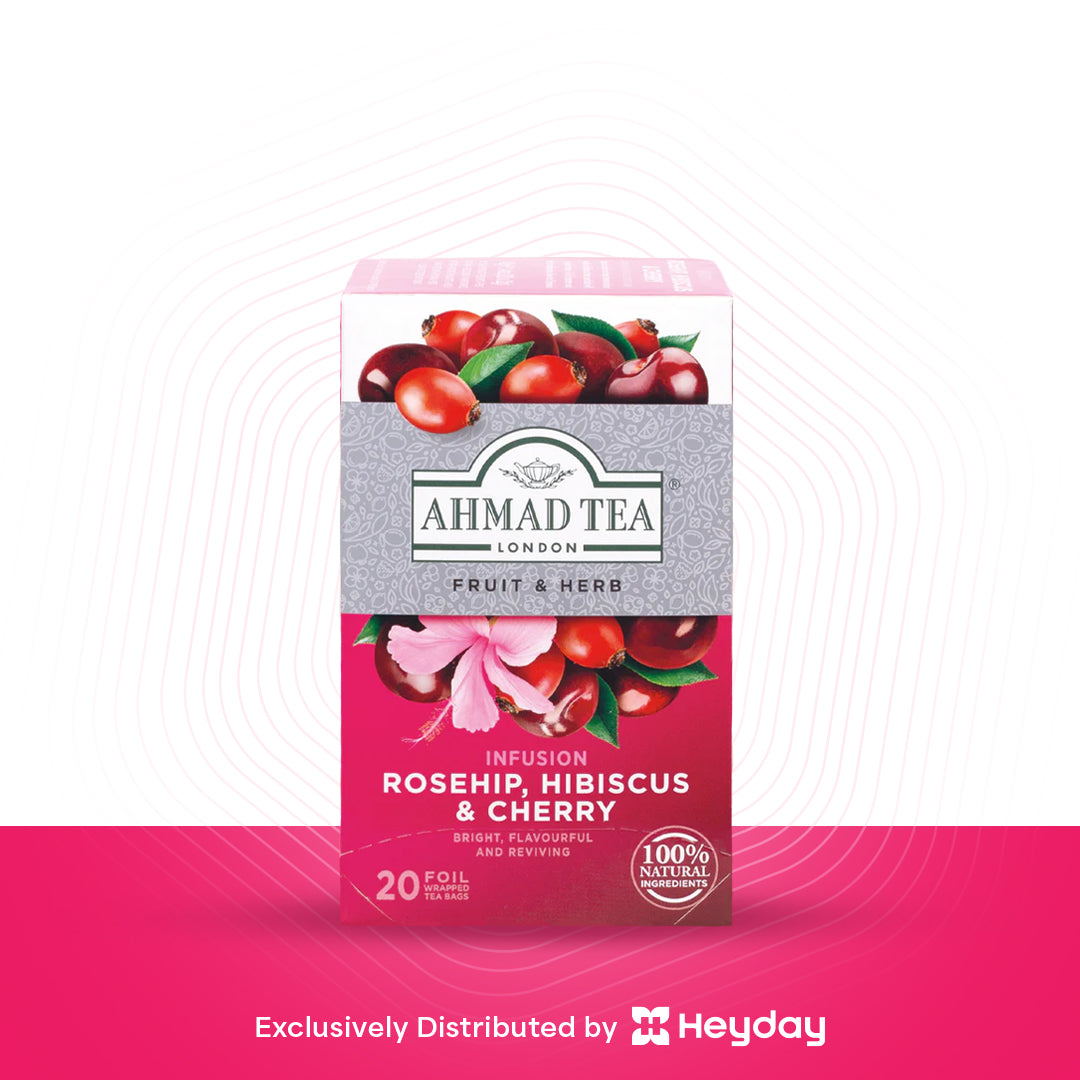 Ahmad Rosehip, Hibiscus & Cherry Tea | Heyday Philippines